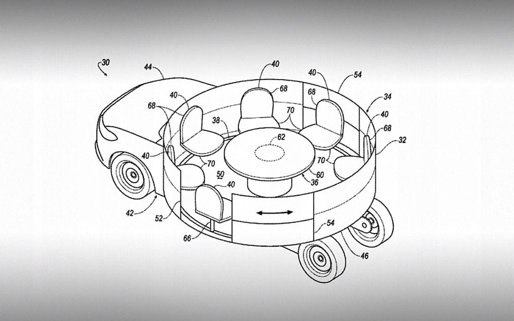 Ford патентує машину-карусель - Autogid.pro