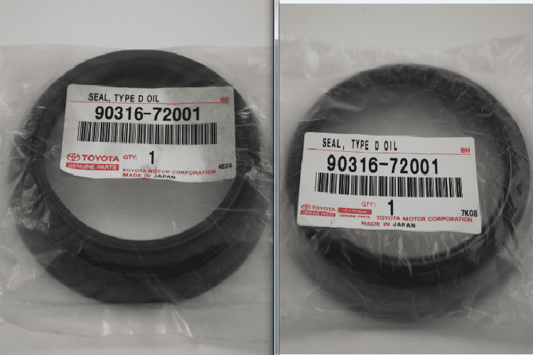 Підробні автозапчастини: сальник Toyota 90316-72001 - Autogid.pro