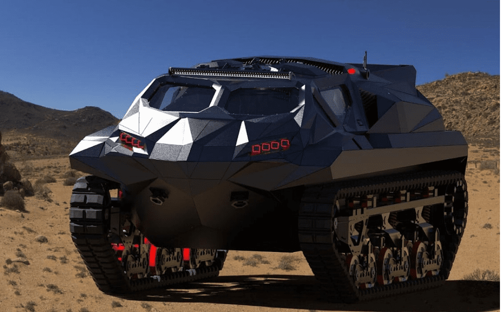 Highland Systems випустила автомобіль на гусеничному ходу - Autogid.pro