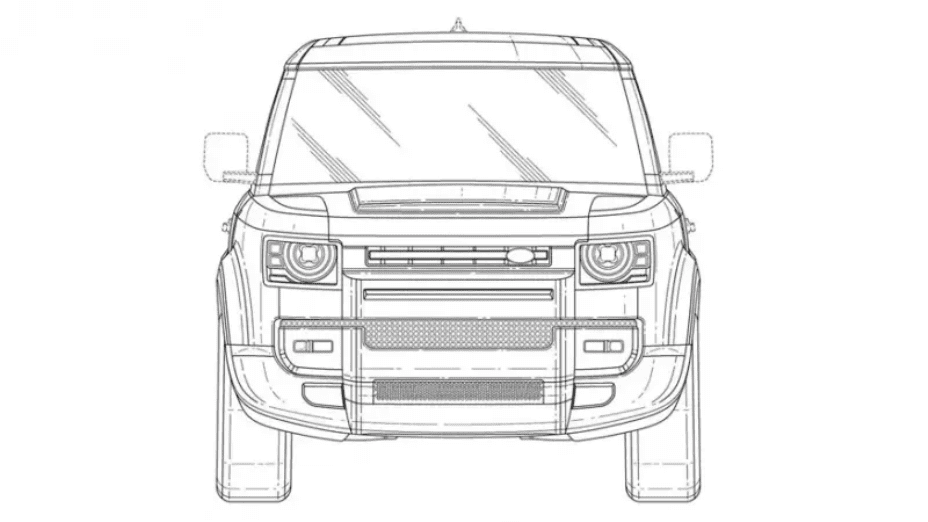 Land Rover Defender 130 показали на патентних фото - Autogid.pro